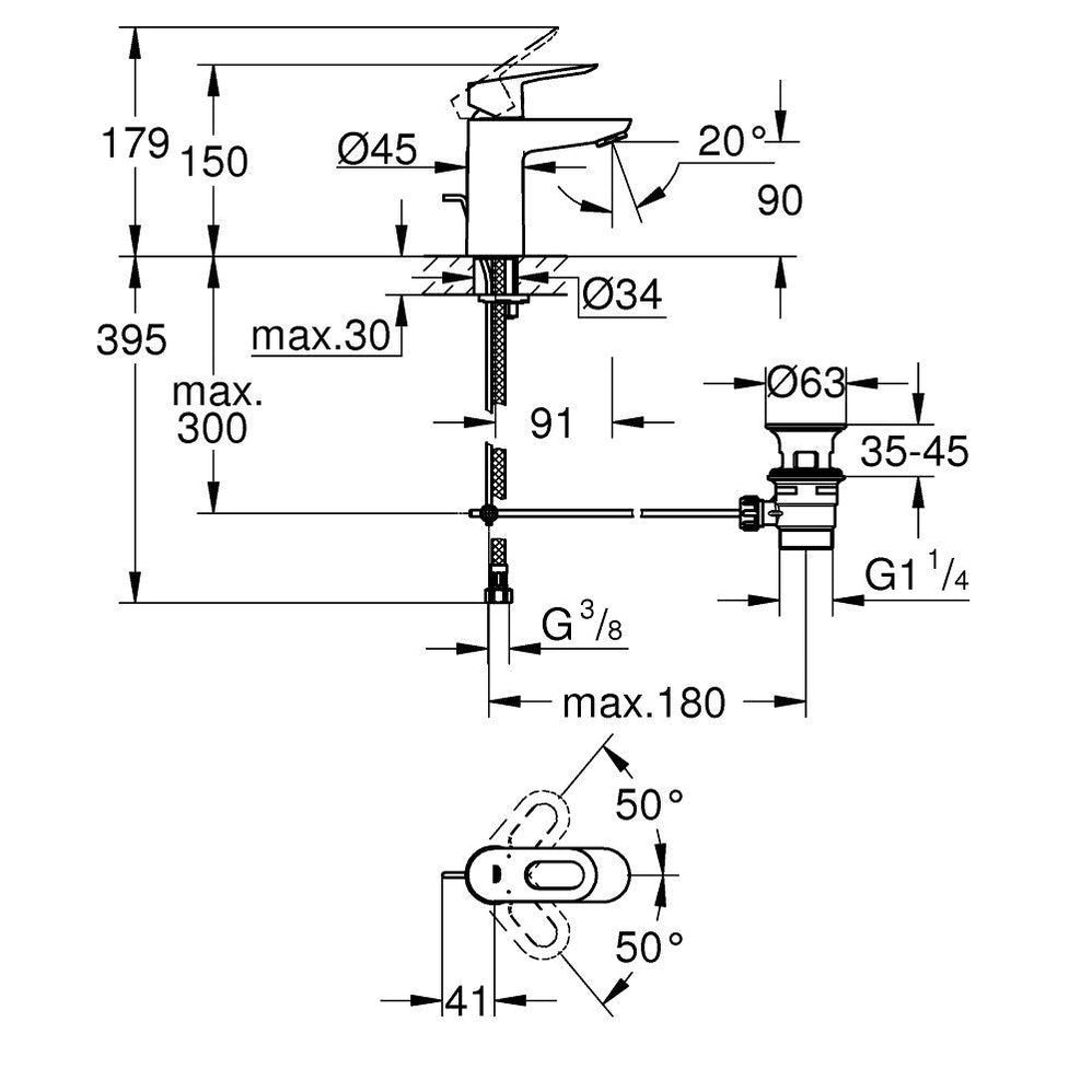 تسوق الان خلاط حوض وسط باحسن سعر في مصر وشاهد جميع الموديلات