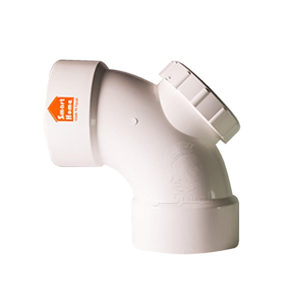 (طلب مسبق) كوع باب كشف 90 درجه عادة PVC أبيض مواسير الصرف الصحى من ...